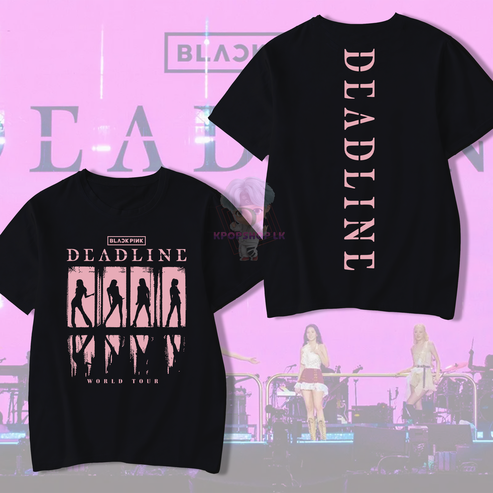 Blackpink Deadline World Tour 2025 T-Shirt – kpopshop.lk